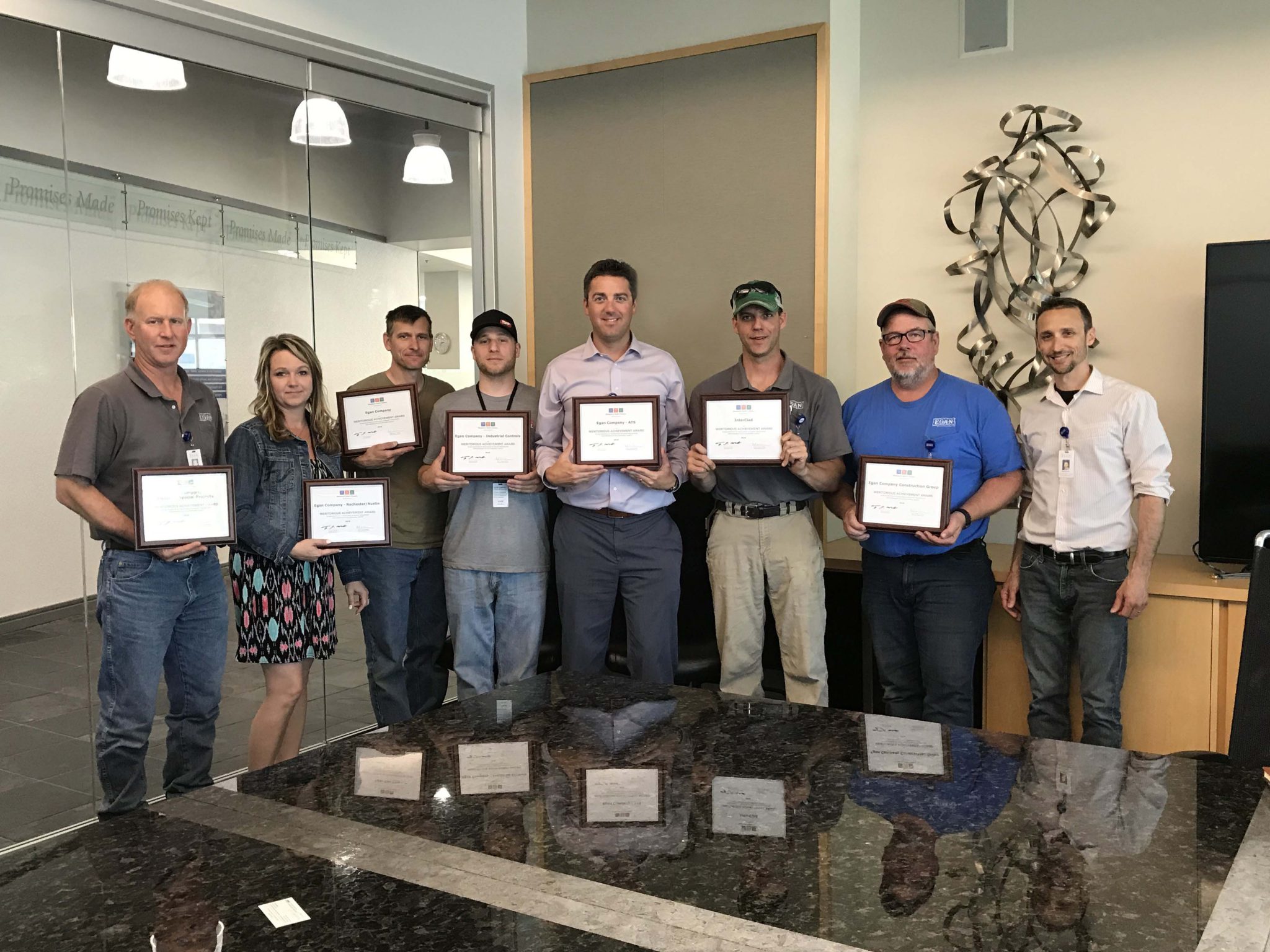 Strong Safety Performance Earns Governor's Safety Awards - Egan Company ...