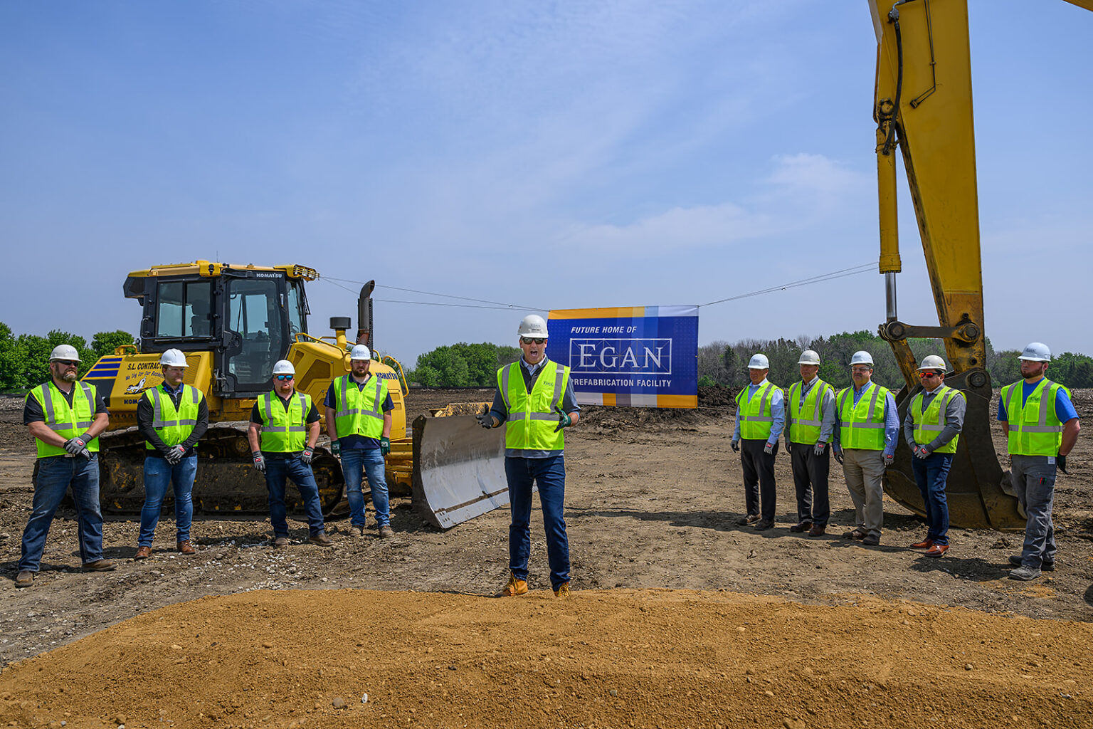 Egan Company Breaks Ground on New Prefabrication Facility - Egan ...
